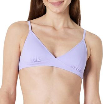 Amazon Essentials Haut de Maillot de Bain Bikini Classique Soutien L&eacute;ger Femme, Lavande, 38
