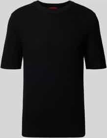 HUGO BOSS Relaxed Fit Strickpullover aus reiner Baumwolle Modell SAFFON