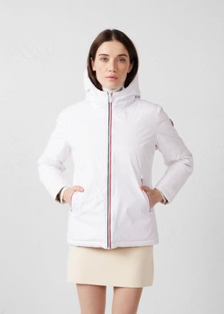 Jott Doudoune r&eacute;versible Blanc/Beige Bergame - Taille XXL