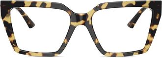 Jimmy Choo Eyewear Brille in Schildpattoptik - Braun