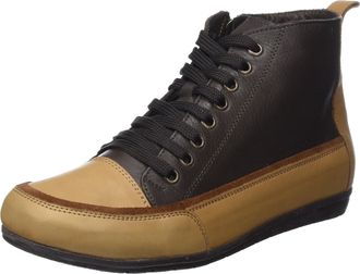 Andrea Conti Damen Schnürer Sneaker, Kaffee/Brandy, 38 EU