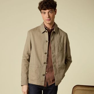 Bexley Faustinien - Blousons et Vestes Textile homme chevron kaki