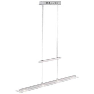 Fischer & Honsel Lampe de table &agrave; manger lampe suspendue suspension r&eacute;glable en hauteur dimmable CCT LED H 150 cm