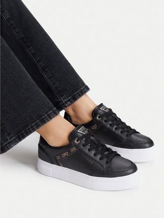 Guess Sneakers Guess FLTGXL ELE12 Schwarz