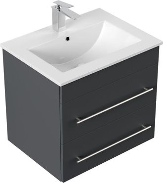 Magnolia Home Badm&ouml;bel Milet SoftClose grafit