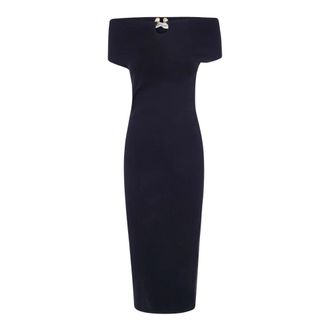 Alberta Ferretti Midikleid - - Dresses - Damen - Schwarzk - S
