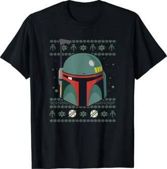 Star Wars Weihnachten Star Wars Boba Fett Christmas T-Shirt