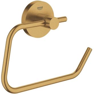 GROHE Essentials - Papierhalter, Cool Sunrise geb&uuml;rstet 40689GN1 - Grohe