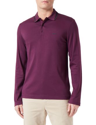 BOSS Herren Pleesy Polo, Open Pink697, XXL EU