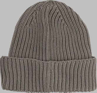 C.P. Company 21CMAC742A_005509A356 Goggle-Detail Wool Beanie - Gray