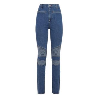 Philipp Plein Femme, Jeans, Bleu, Taille: W27 Jeans skinny Iconic