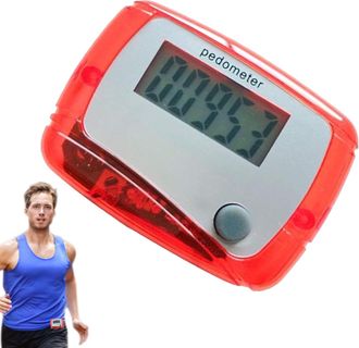 Generic Taschen-Schrittzähler - Schrittzähler zum Gehen, digitaler LCD-Monitor mit Tagesobjektiv für Sport, Wandern, Schwimmen, Training im Innen- und Außenbe