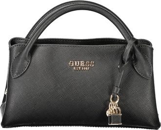 Guess Femme, Sacs, Noir, Taille: ONE Size Fedana Girlfriend Satchel Bag