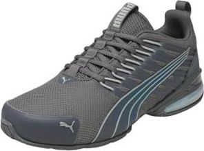 Puma Voltaic EVO COOL (37960128) Baskets de sport pour homme Gris Mesh &agrave; lacets Confortable D&eacute;contract&eacute; Quotidien Entra&icirc;nement, gris fonc&eacute;, 47 EU