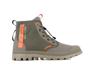 Palladium Mixte Pampa Lite Journey Bottine, Vert, 36 EU