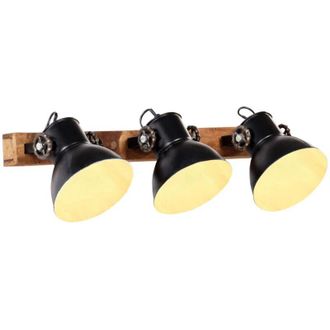 vidaXL Wandlampe Industriestil Schwarz 65x25 cm E27 vidaXL113722