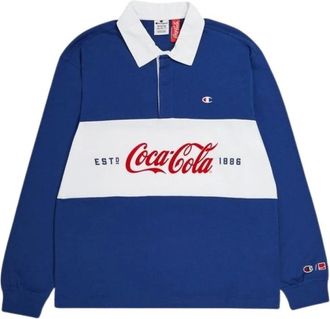 Champion Femme, Tops, Bleu, Taille: 38 FR Polo Chemises