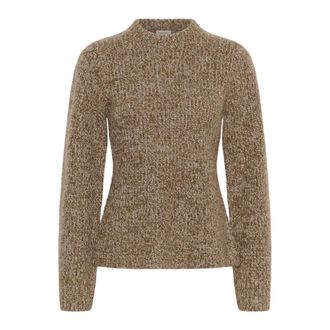 Part Two Pull col rond - Femme - Pulls - Brun - Taille: 44 FR