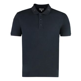 Woolrich Baumwoll-Piqu&eacute;-Poloshirt - - Tops - Herren - Blau - S