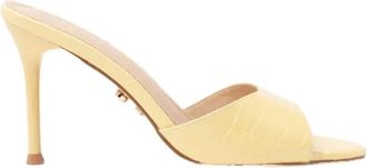 Twentyfourhaitch Femme, Chaussures, Jaune, Taille: 39 EU Bottes &agrave; talons