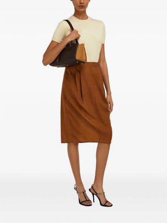 Ferragamo Studio Shoulder Bag - Brown
