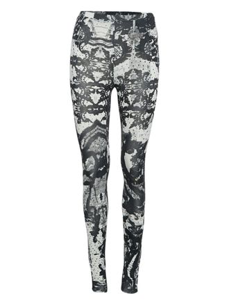 Cavalli legging imprimé (2024) - Noir