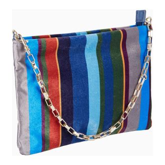 Gallo Gallo, Femme, Sacs, Multicolore, Taille: ONE Size Velvet Flap Clutch