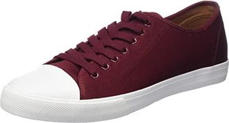 Find. Sneakers Basses à Lacets Homme, Rouge (Maroon), 44 EU