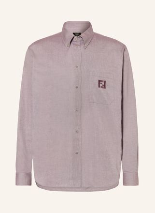 Fendi Hemd Comfort Fit rot