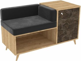 Toilinux Toilinux - Banc dentrée design marbré Anzer