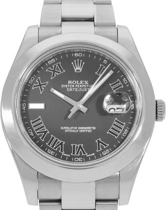 Rolex Uhren - Datejust II - Gr. unisize - in Grau - f&uuml;r Damen