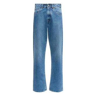 Maison Margiela Homme, Jeans, Bleu, Taille: W32 Jean Bleu Clair à Cinq Poches