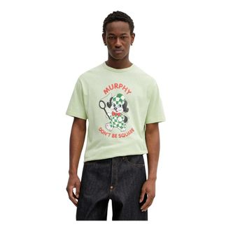 Kenzo Cartoon T-shirt - - Tops - Herren - Gr&uuml;n - XL