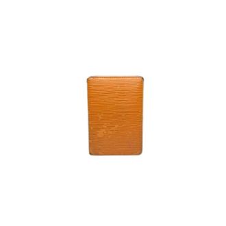 Louis Vuitton Portefeuille en cuir Pre-owned - Femme - Pre-owned - Orange - Taille: ONE Size
