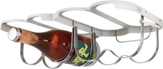 Joseph Joseph Cradle Weinregal f&uuml;r Schrankmontage, Klappbarer Flaschenhalter aus Stahl, Platz f&uuml;r 4 Flaschen