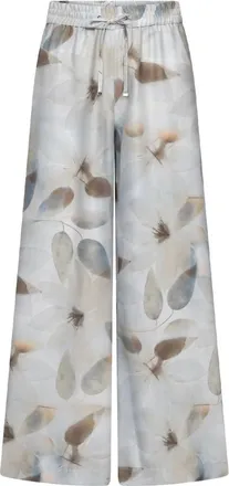 Raffaello Rossi Femme, Pantalons, Multicolore, Taille: 44 FR Wide Pantalons