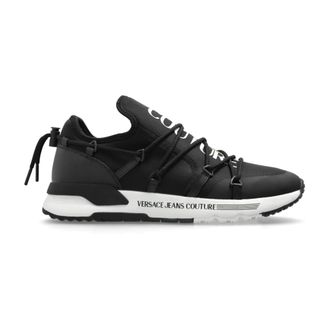 Versace Jeans Couture Sneakers mit Logo - - Shoes - Herren - Schwarzk - 43 EU