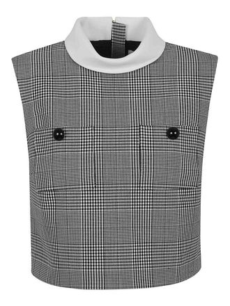 Self Portrait Top - Weiß