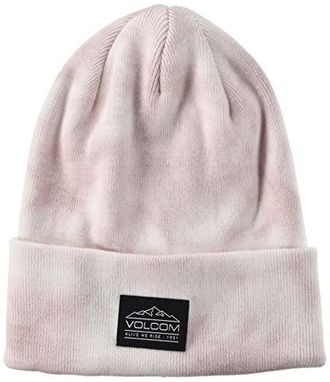 Volcom TIE-Dye Beanie B&eacute;ret, Rose (Hazey Pink), S Femme