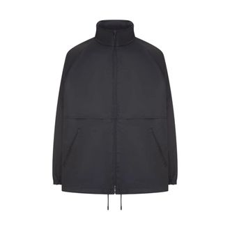 Saint Laurent Raglan-&Auml;rmel Kapuzen-Windbreaker - - Jackets - Herren - Schwarzk - L