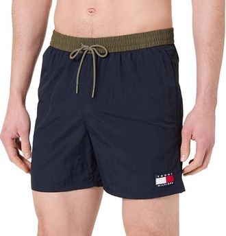 Tommy Hilfiger Slip de Bain Homme Medium Drawstring avec Cordon de Serrage, Bleu (Desert Sky), XXL