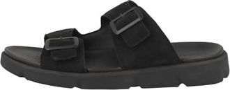 Geox Homme U XAND 2S A Sandale à glissière, Black, 44 EU