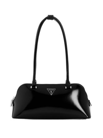 Guess Arnela Shoulder Satchel Bag Black
