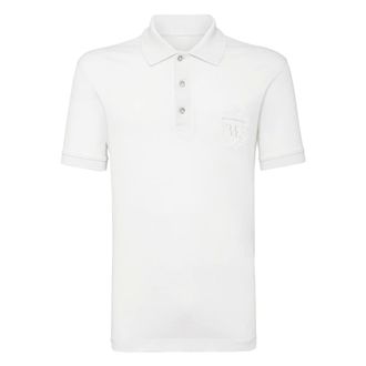 Billionaire Boys Club Homme, Tops, Blanc, Taille: S Polo SS Crest
