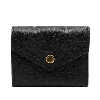 Louis Vuitton Pre-owned Canvas Snap Wallet - - Pre-owned - Damen - Schwarzk - ONE SIZE