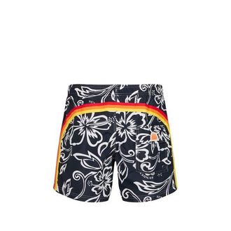 Sundek Short de bain imprim&eacute; &agrave; bandes contrastantes