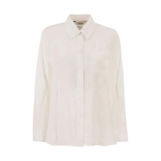 Max Mara Damen, Blusen & Hemden, Wei&szlig;, MGr&ouml;&szlig;e