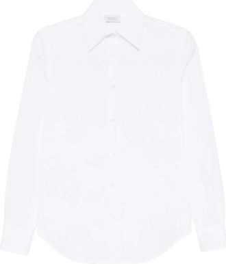 Mazzarelli Femme, Chemises, Blanc, Taille: 34 FR Long Sleeve Shirt