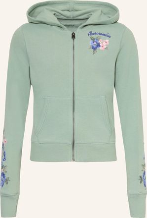 Abercrombie & Fitch Sweatjacke gruen