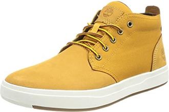 Timberland Mens Davis Square Mixed-Media Chukka Sneaker